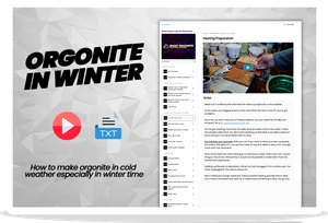 How to Make Orgonite Online Masterclass by Reinhared Stanjek