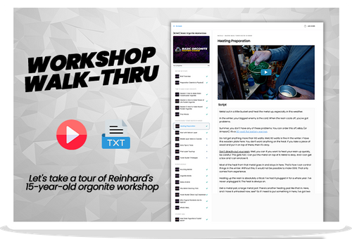 How to Make Orgonite Online Masterclass by Reinhared Stanjek
